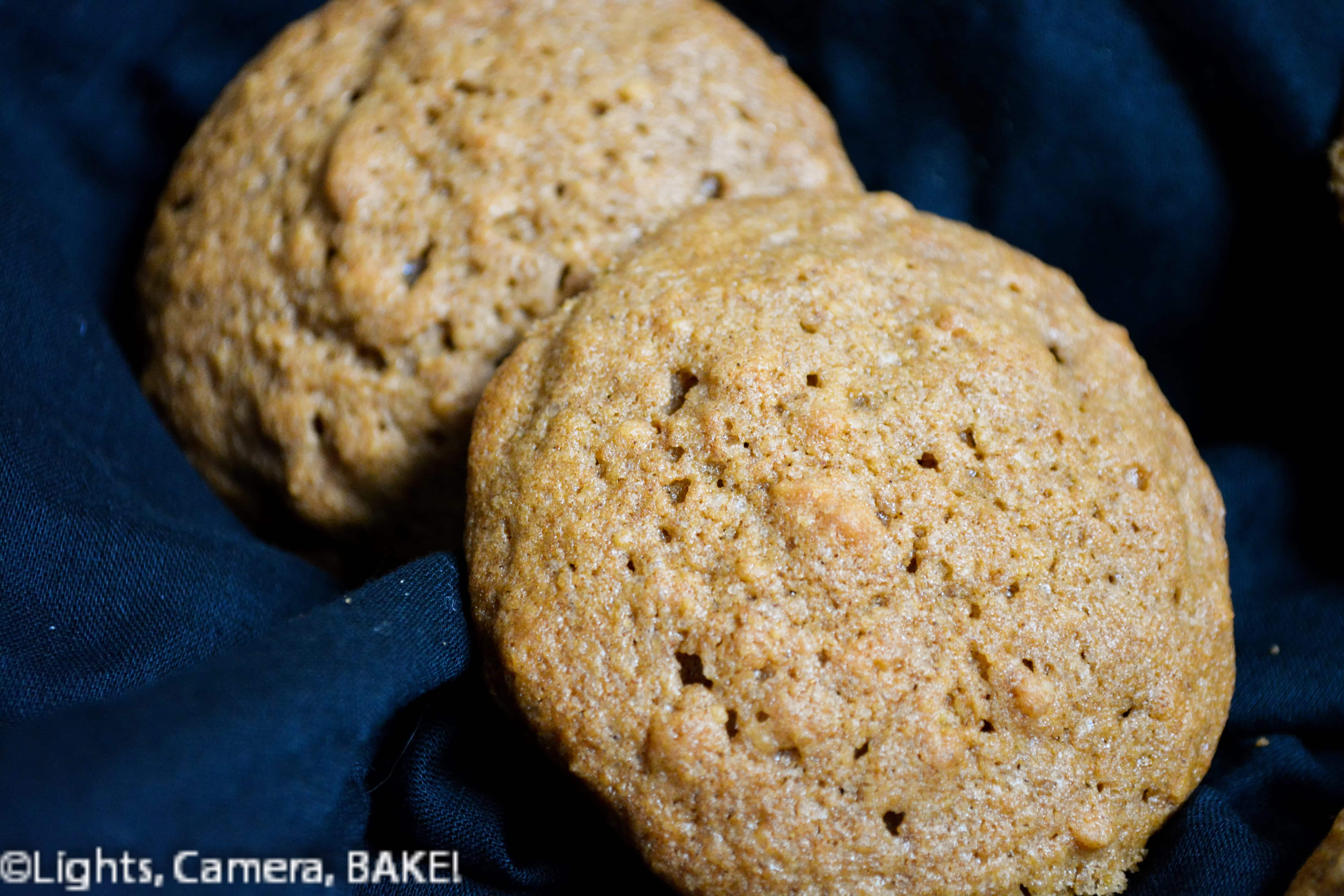 Textured Spice Cookies - Lights, Camera, BAKE!
