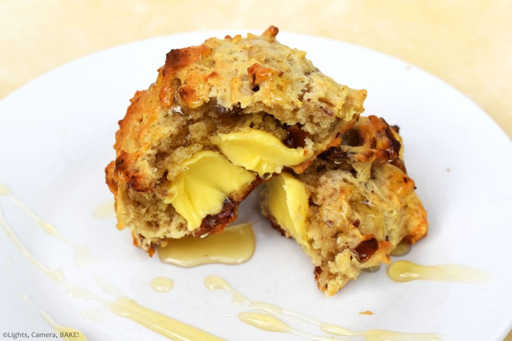 Easy Date Scones - Lights, Camera, BAKE!
