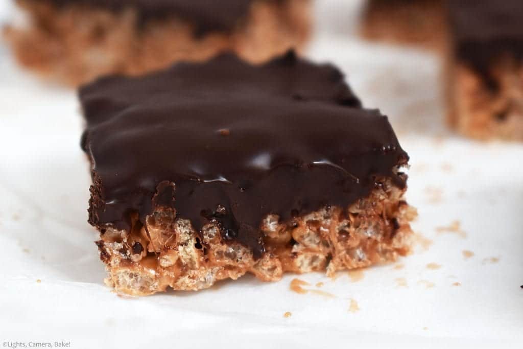 Mars Bar Slice - Lights, Camera, BAKE!