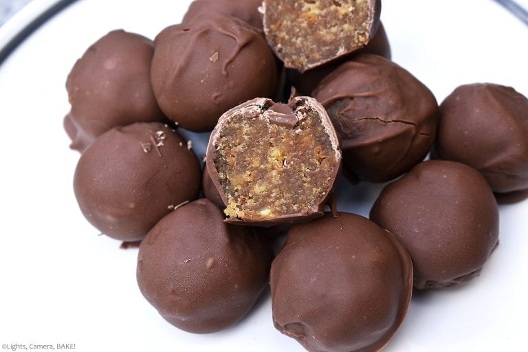 Salted Caramel Cake Pops - Lights, Camera, BAKE!