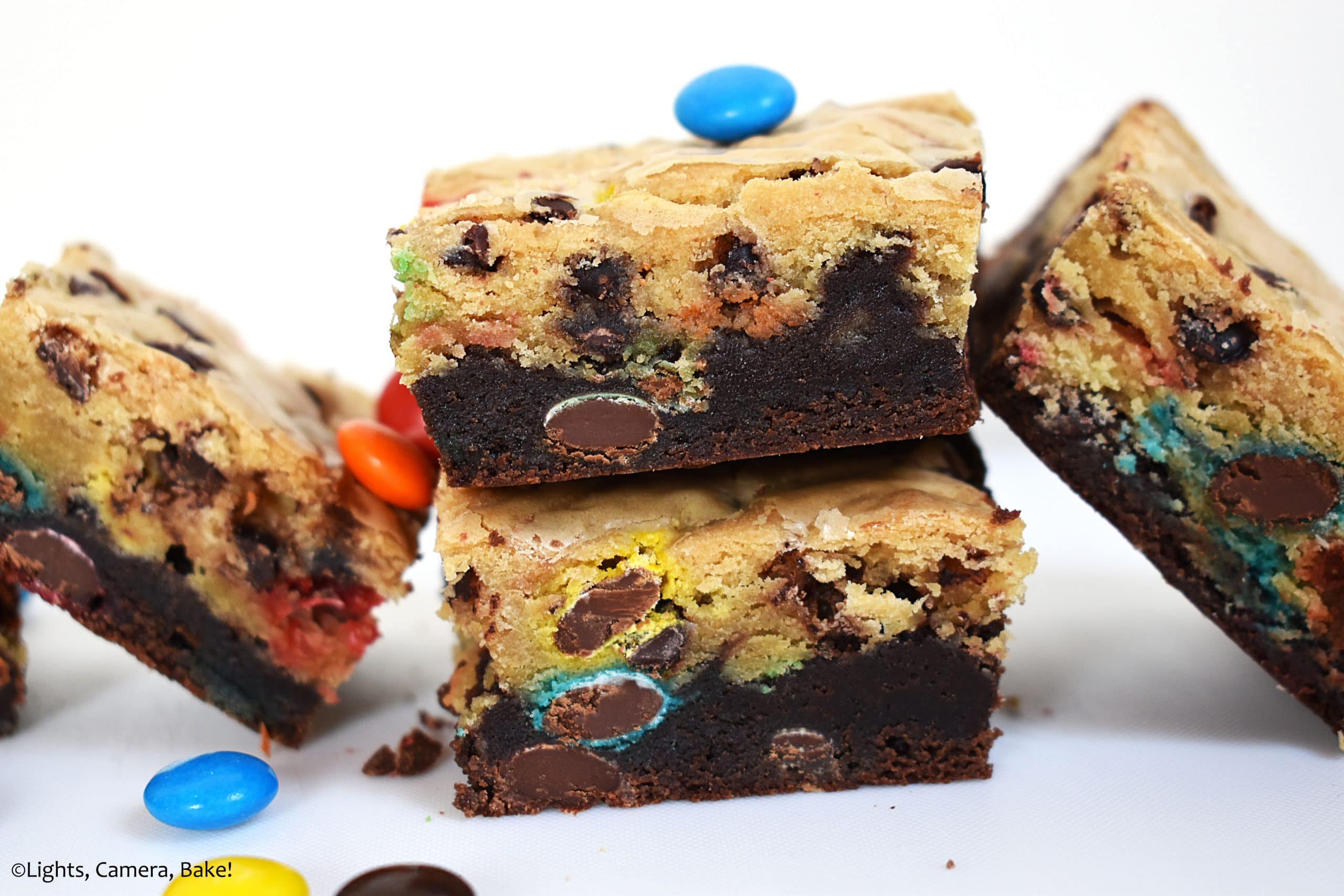 M&M Brookies - Lights, Camera, BAKE!