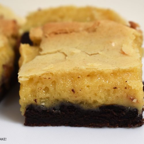 Caramel Brookies - Lights, Camera, BAKE!