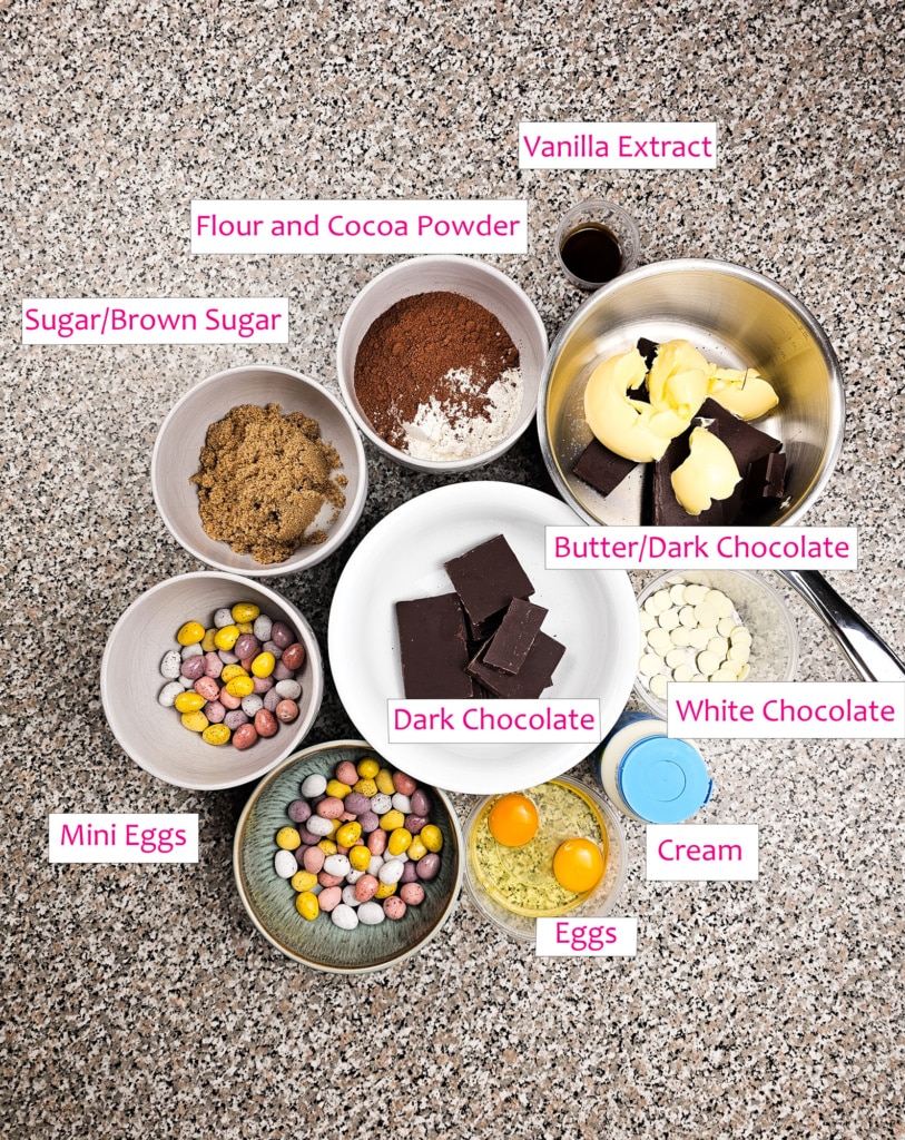 Easter Brownies - Lights, Camera, BAKE!