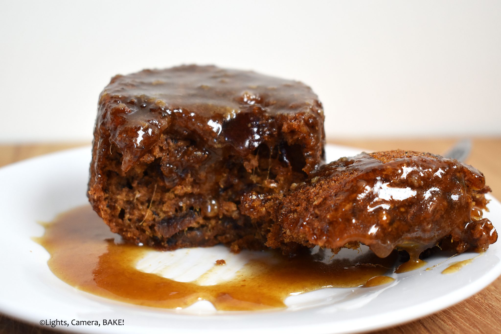 Sticky Date Puddings - Lights, Camera, BAKE!