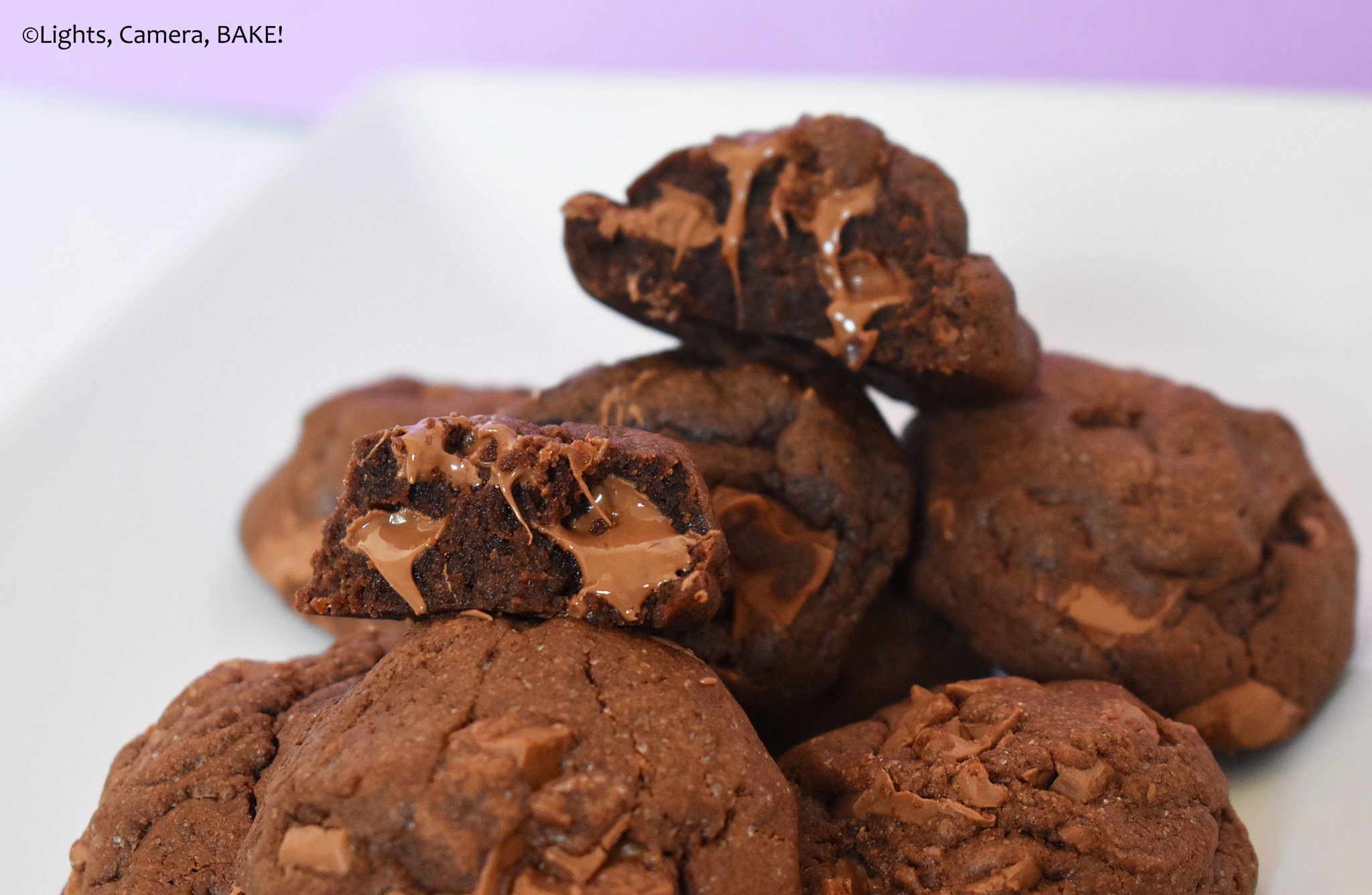 Real Chocolate Chunk Cookies - Lights, Camera, BAKE!