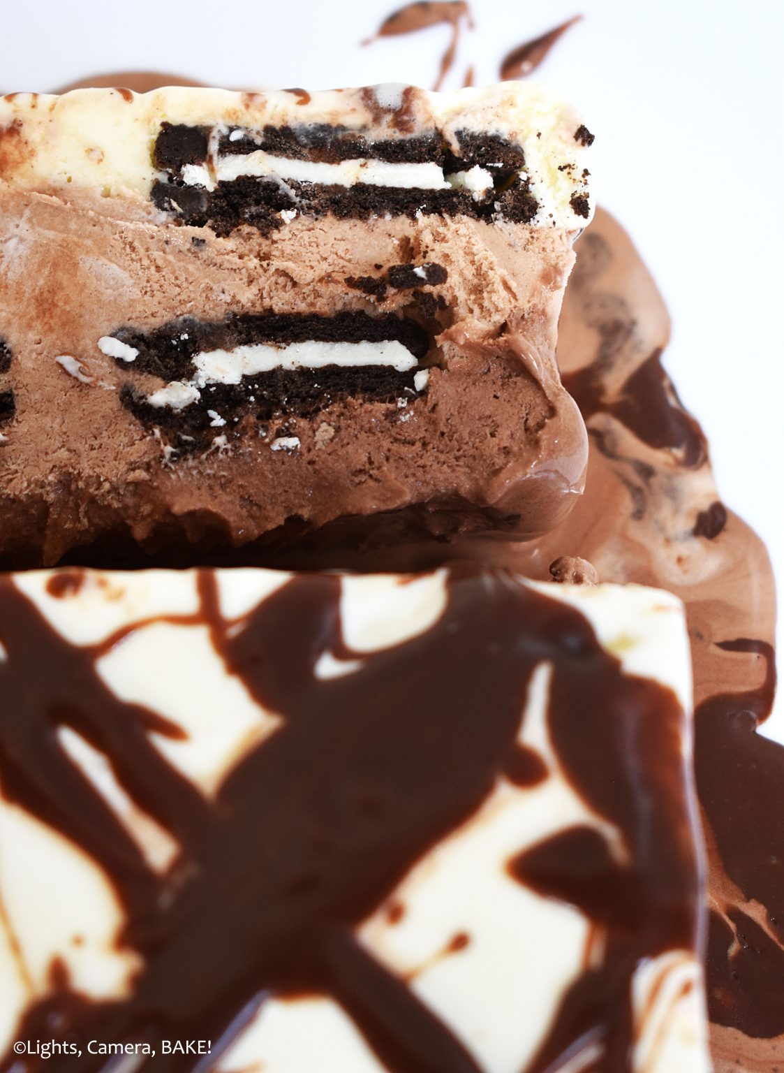 Layer Ice Cream Cake - Lights, Camera, BAKE!
