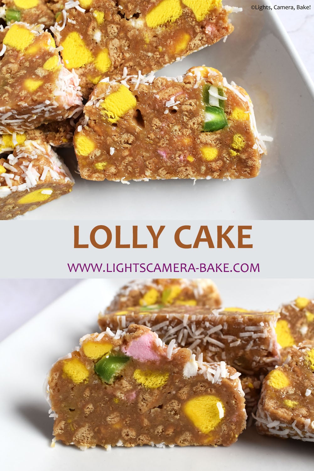 Lolly Cake - Lights, Camera, BAKE!